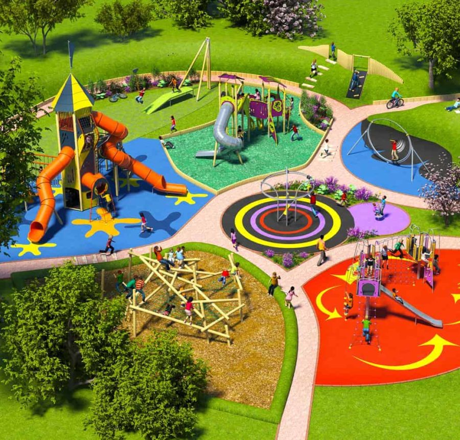 Junior Play Area Example - Playdale Playgrounds