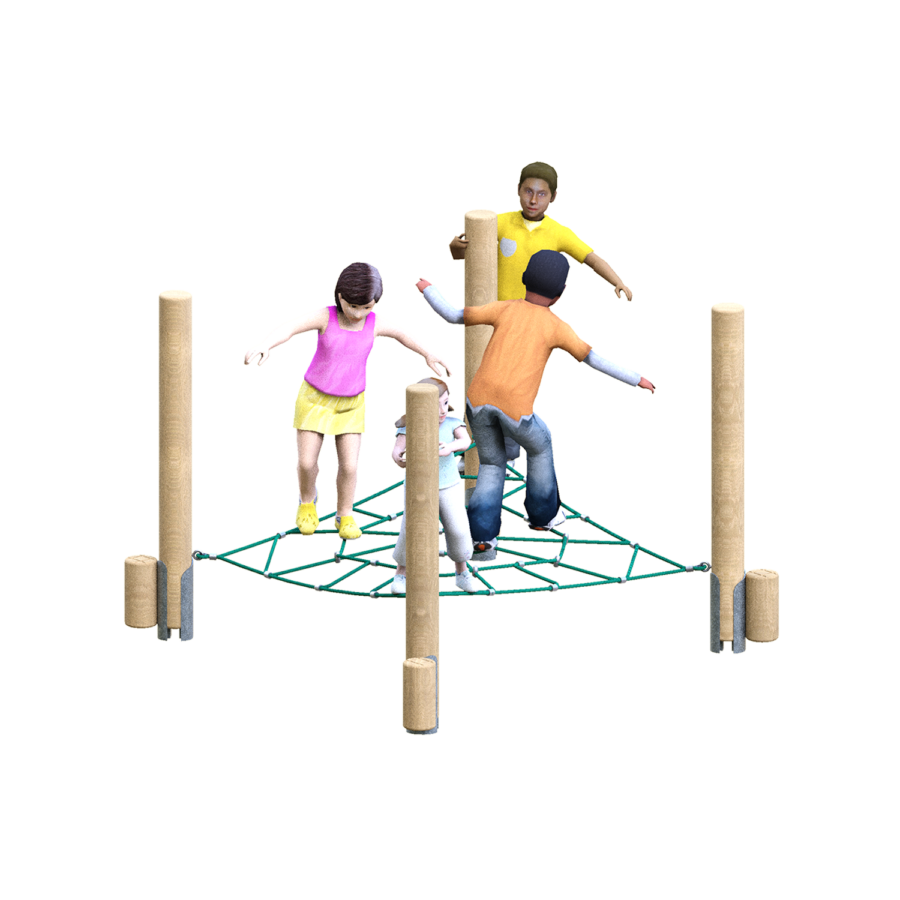 Spider Web By Playdale Playgrounds - Made In The UK