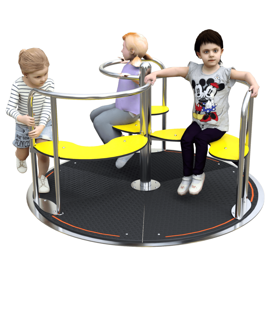 Modern Playground Roundabout | The Orbit | Made In The UK
