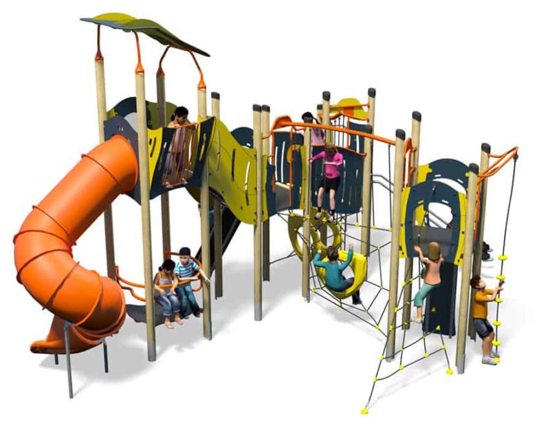 Upbeat Plus | Playground Towers | Playdale Playgrounds
