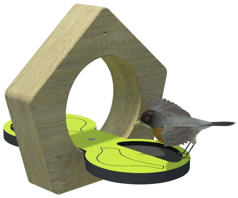 Small Hanging Bird Table By Playdale Playgrounds - Made In The UK