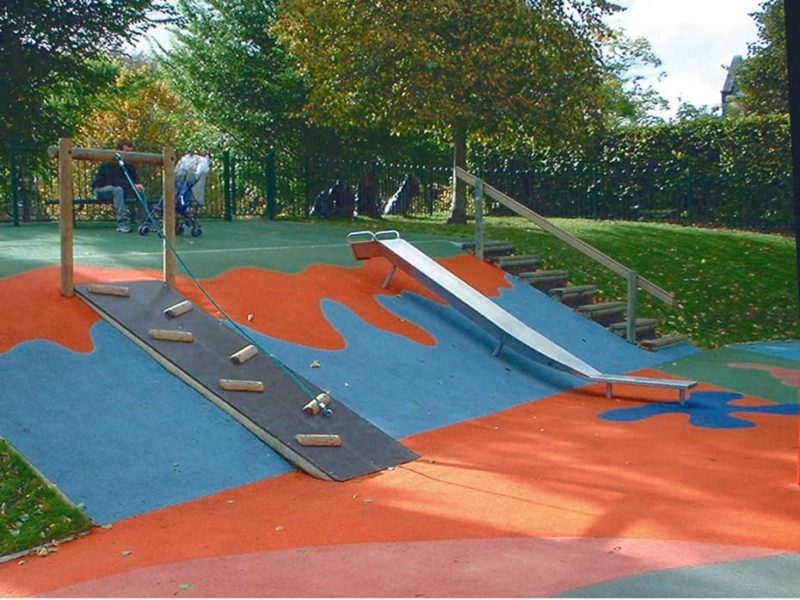 Stainless Steel Embankment Slide By Playdale