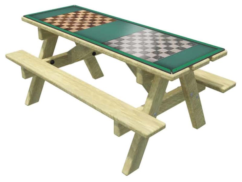 Chess & Draughts By Playdale Playgrounds - Made In The UK