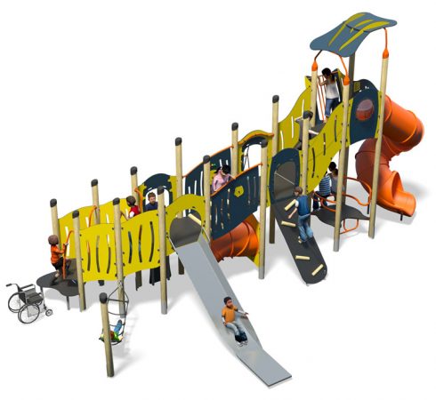 Upbeat Plus | Playground Towers | Playdale Playgrounds