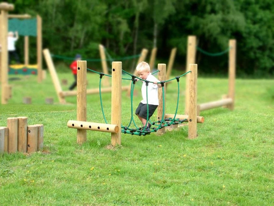 Net Bridge By Playdale Playgrounds - Made In The UK