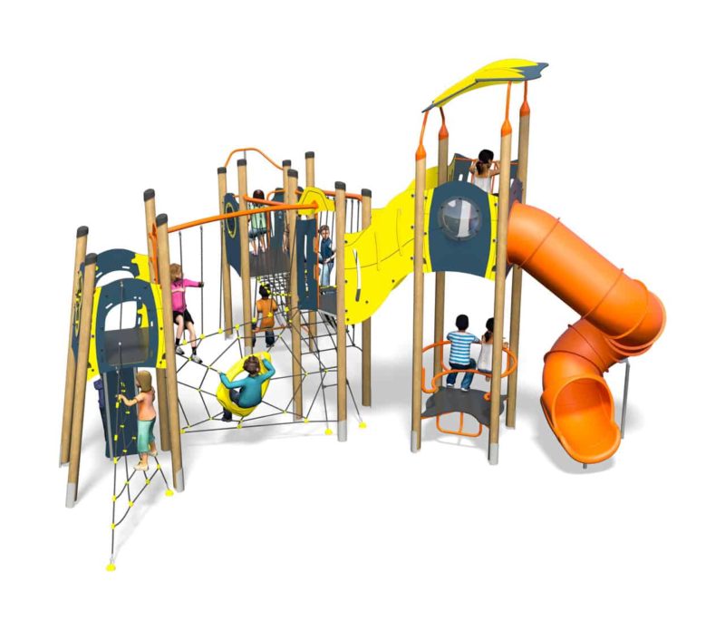 Upbeat Plus | Playground Towers | Playdale Playgrounds