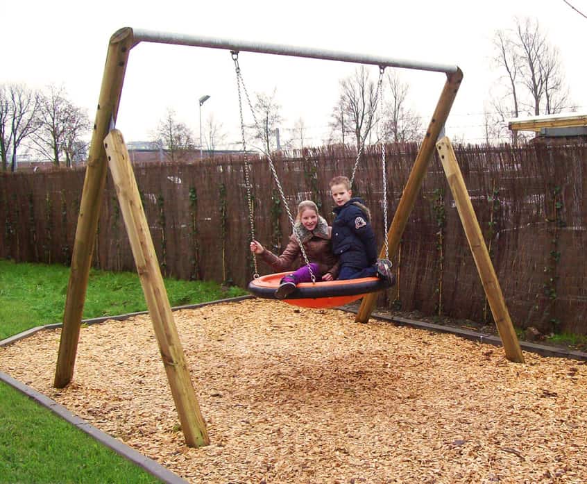 Timber Team Swing By Playdale Playgrounds - Made In The UK