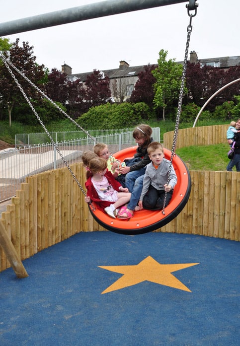 Timber Team Swing By Playdale Playgrounds - Made In The UK