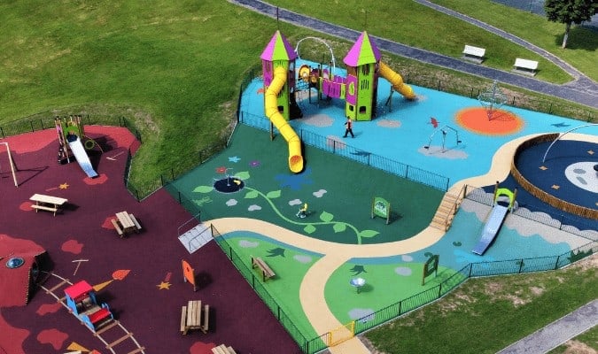 Making smiles at Millom Playground - Playdale