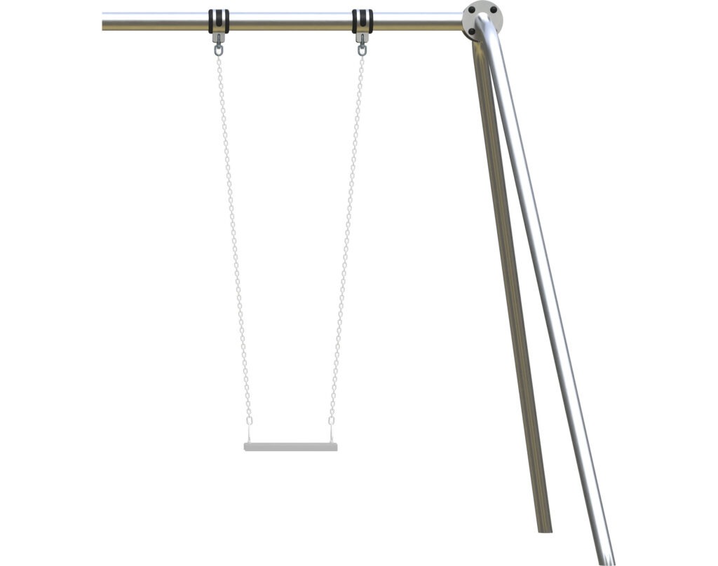 City Additional Single Swing (frame only) By Playdale Playgrounds ...