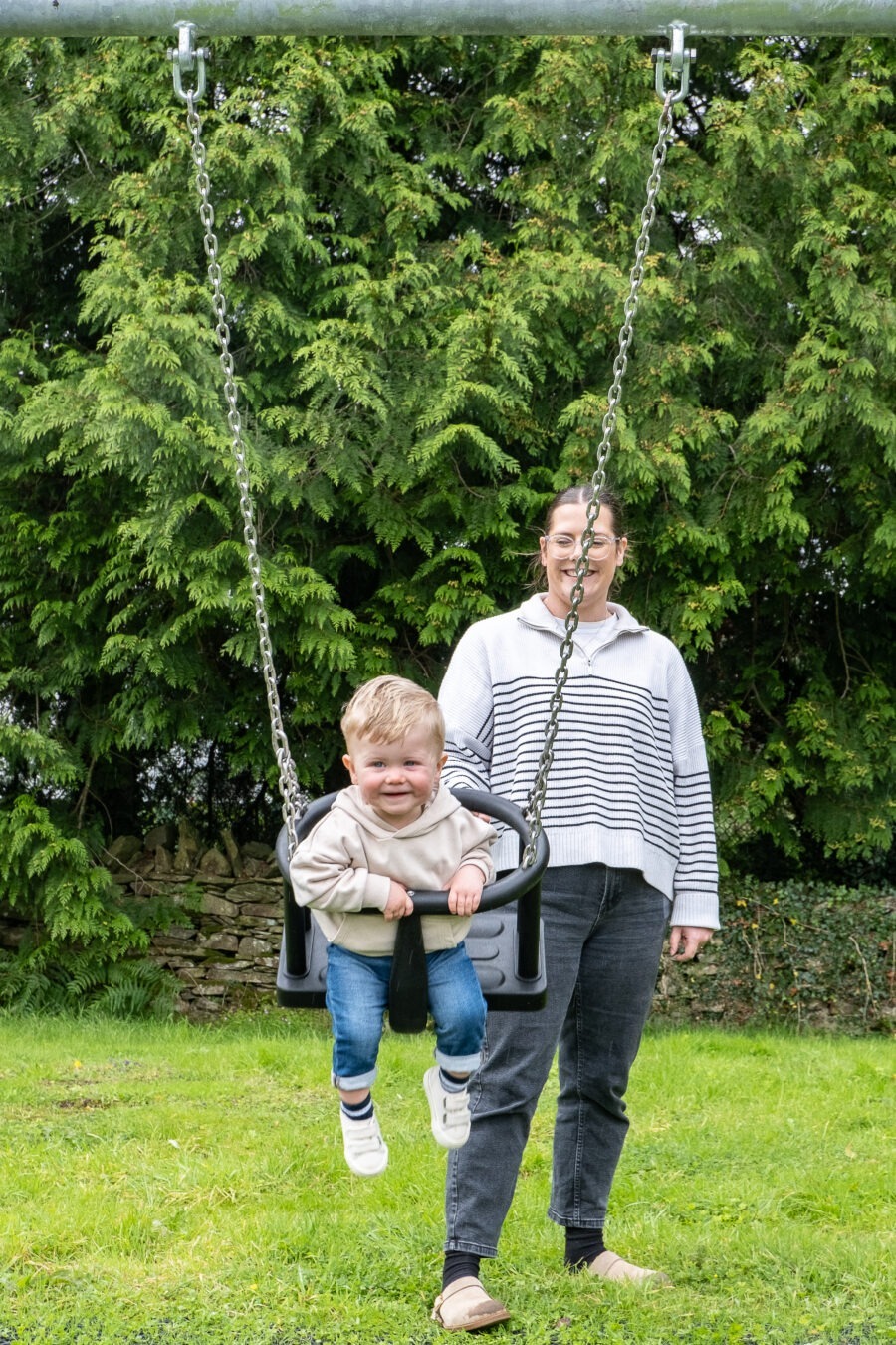 Timber 5-Way Huddle Swing (frame only) By Playdale Playgrounds - Made ...