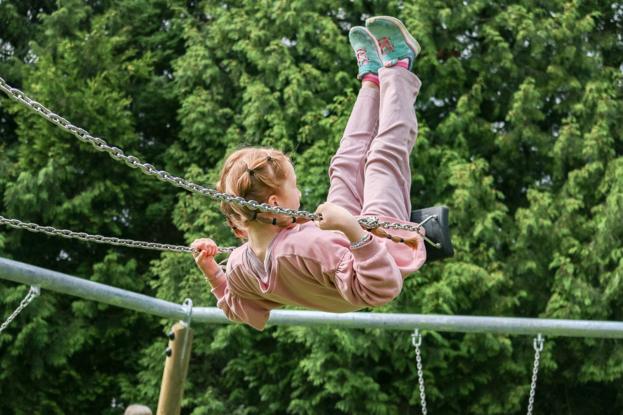 Timber 5-Way Huddle Swing (frame only) By Playdale Playgrounds - Made ...