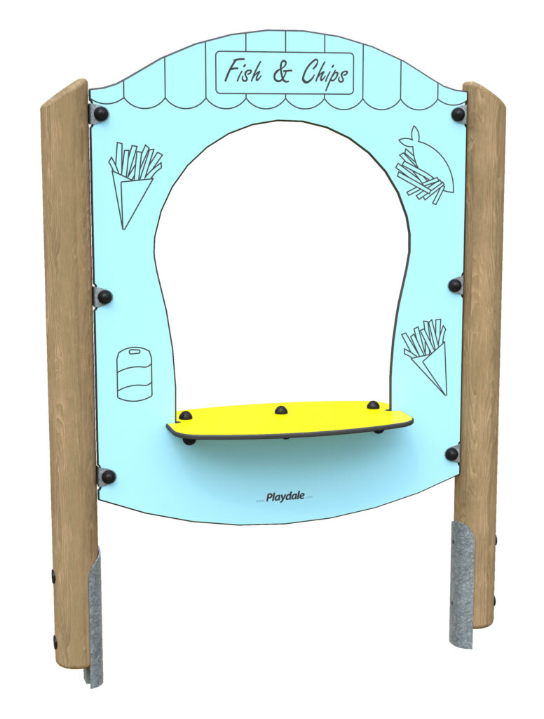 Fish and Chip Shop Counter Panel By Playdale Playgrounds - Made In The UK